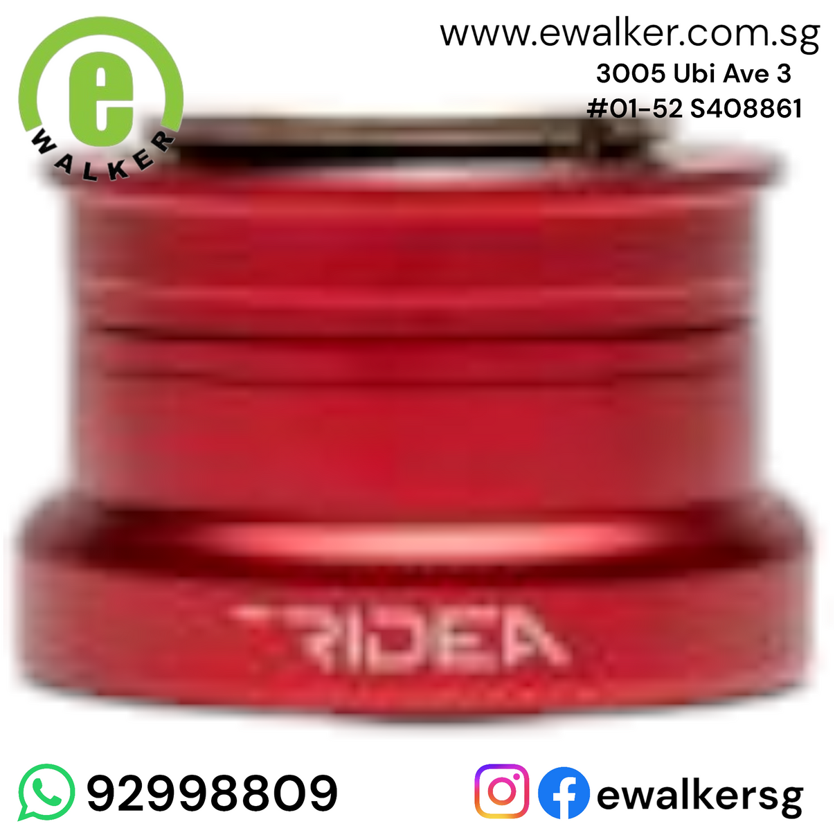 RIDEA Brompton T/G Line Headset (HSBRT) – E-WALKER-SG